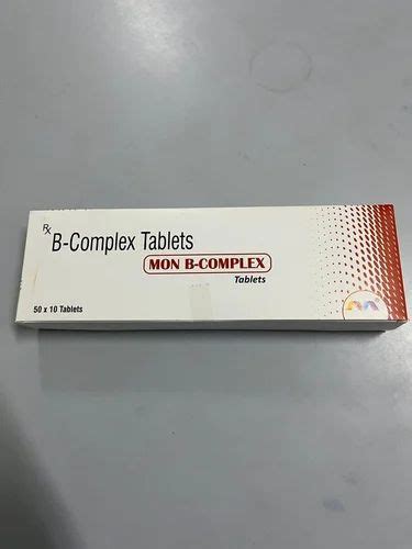 B Complex Tablets At ₹ 360box Tehkhand New Delhi Id 2853929696230