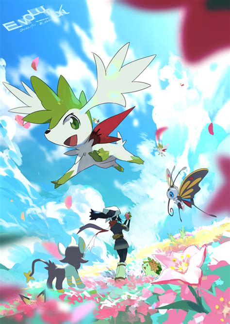Akari Shaymin Shaymin Shaymin Beautifly And 1 More Pokemon And 1
