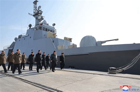 North Koreas New Anti Submarine Corvettes And An Amnok Class Frigate
