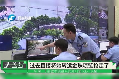 河南鹤壁：女子骑车时珍珠项链被飞车抢夺，警方一路追踪将其抓获