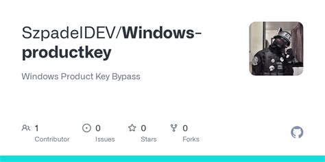 github szpadeldev windows productkey windows product key bypass