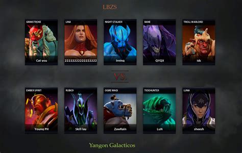 Yg Vs Lbzs Match 26102021 On Asian Tigers 2 Dota 2