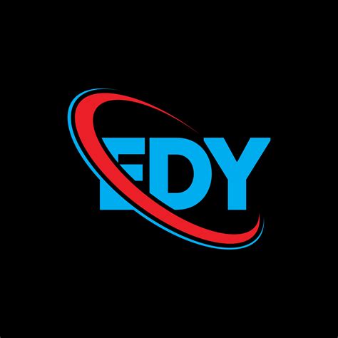 Edy Logo Edy Letter Edy Letter Logo Design Initials Edy Logo Linked With Circle And Uppercase
