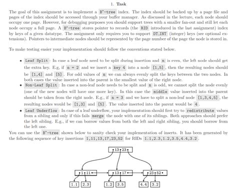 1 Task The Goal Of This Assignment Is To Implement A