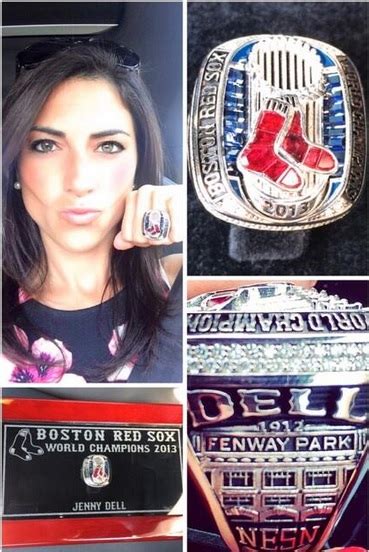 Jenny Dell Hot Cbs Football Nfl Sideline Reporter Will Middlebrooks Red
