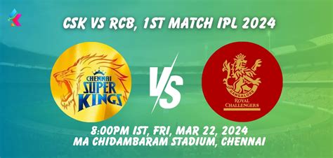 Csk Vs Rcb Ipl 2024 Winner Prediction Toss Winner Who Will Win Today