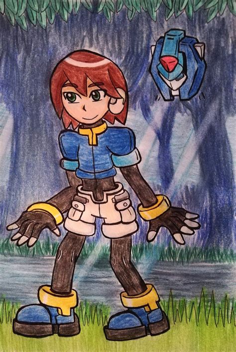 Megaman Zx Aile Model X