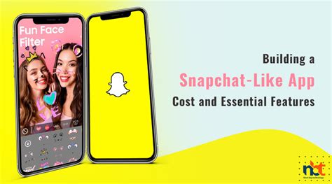 building a snapchat like app cost and essential features