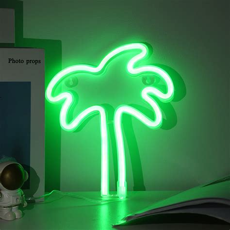 Palme Neon Led Lampe Geekd