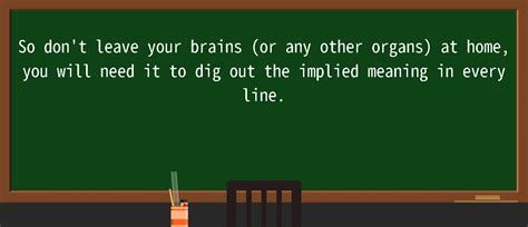 【英语单词】彻底解释“implied Meaning”！ 含义、用法、例句、如何记忆