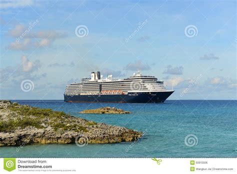 Cruise Ship Zuiderdam In Bahamas Editorial Photo Image Of Islands
