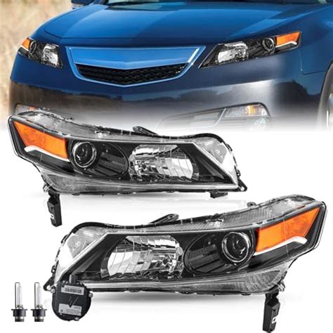 Amazon.com: TUSDAR OE Style Headlight Assembly fit 2009-2014 Acura TL Sedan OEM HID Xenon ...