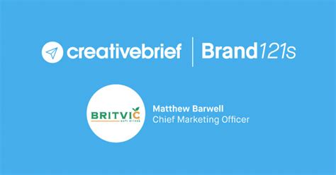 Brand121s Matthew Barwell Cmo Britvic Creativebrief