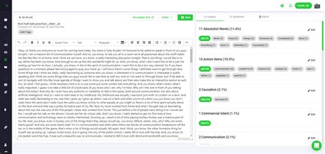 How To Analyze Otter Ai Transcripts Try Speak Free