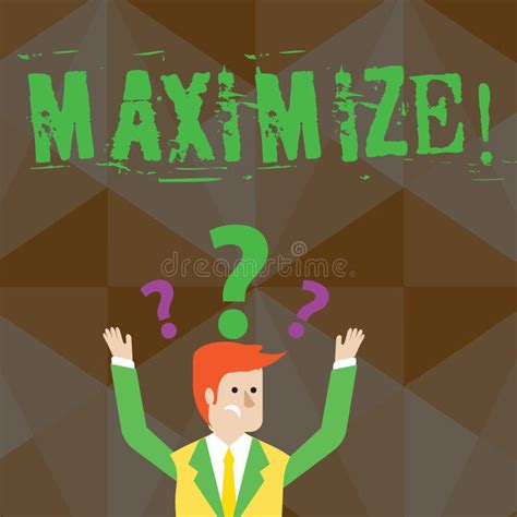 Handwriting Text Maximize Concept Meaning Increase To The Greatest