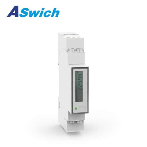 DIN Rail WiFi Remote Control Kwh Mini Single Phase Wireless Smart Energy Power Electricity Meter