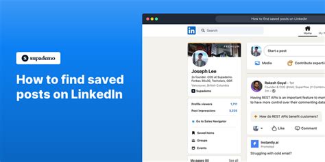 How To Find Saved Posts On Linkedin Desktop App🍸 Amplie Suas Opções