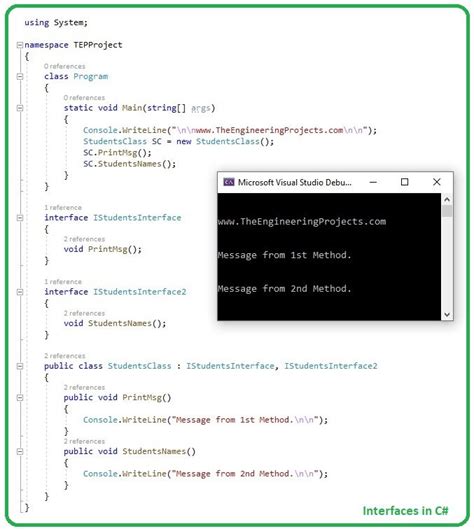 Introduction To Interface In C Learn Computer Coding Interface