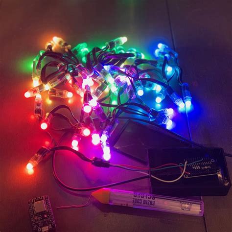 Custom Christmas Lights With Wled And Ws2811 Leds