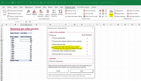 How To Prevent Users To Restore PivotTable Source Data