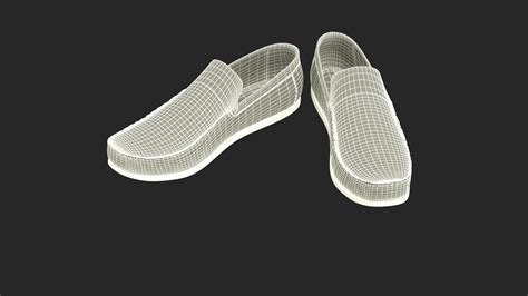 3d Moccasins Boat Shoes Turbosquid 2177355