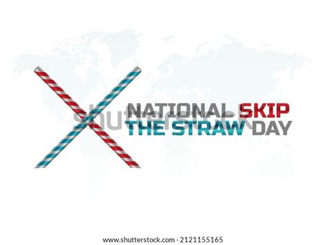 Vector Graphic National Skip Straw Day Stock Vector Royalty Free