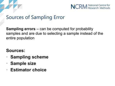 Introduction To Survey Data Quality Pptx