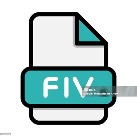 Flv 파일 아이콘 플랫 파일 확장자입니다 아이콘 비디오 형식 기호 벡터 일러스트 레이 션입니다 웹 사이트 인터페이스 모바일 응용 프로그램 및 소프트웨어에 사용할 수