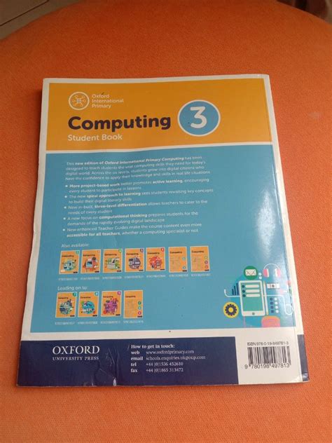 Oxford International Primary Computing Student Book 3 Hobbies And Toys Books And Magazines
