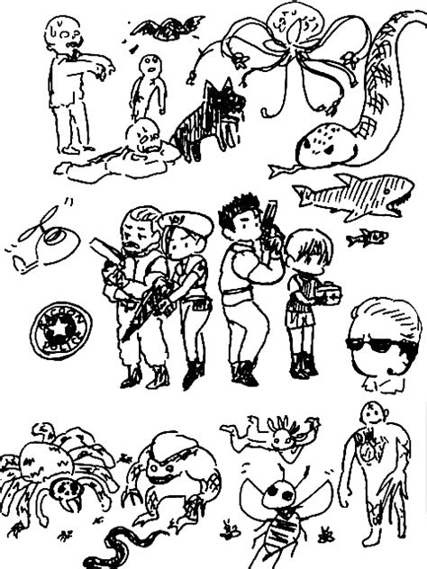 「らくがきバイオハザード 」たぶなの漫画