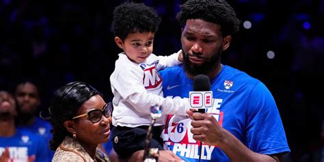 Joel Embiid Tears Up As He Reflects On Fatherhood In Emotional Nba Mvp
