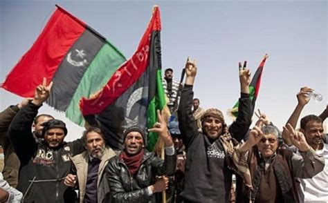 리비아 대공습 진실을 전하겠다 리비아 국영방송 직원들 방송국 설립 네이트 뉴스