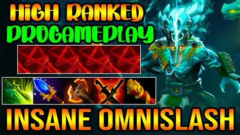 Insane Omnislash High Ranked Intense Juggernaut Dota 2 Gameplay