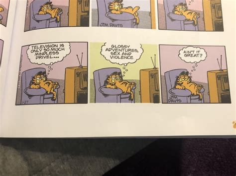 Garfield Saying Sex 1979 Colorized Ryub