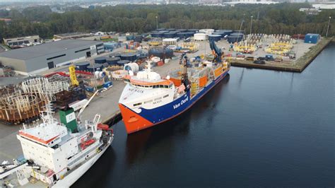 Van Oord Starts Cable Installation At Iberdrolas Baltic Eagle Offshore