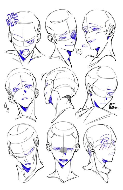 Looking Down Reference Drawing