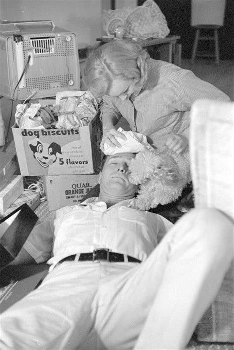 Eric Fleming With Carol Byron 1962 Eric Carole Byron