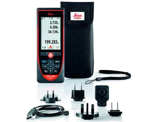 Alat Ukur Jarak Meter Digital Leica Disto Touch Screen D