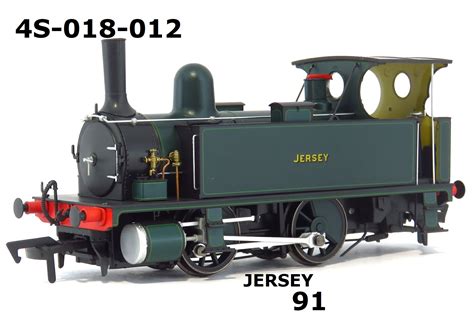 Dapol 4s 018 012 Lswr B4 Class 91 Jersey In Southampton Docks Dark