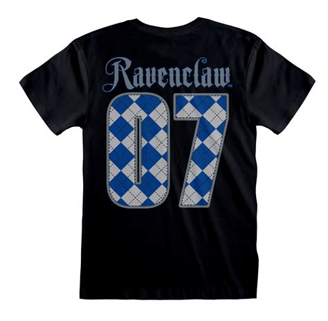 Harry Potter Quidditch Ravenclaw 07 Black T Shirt