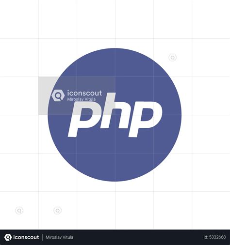Php Programming Language Animated Icon Download In Json Lottie Or Mp4 Format