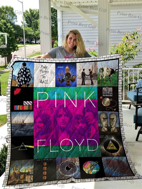 Pink Floyd Albums Cover Poster Quilt Roomloving