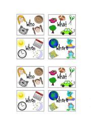 Wh Questions Flashcards ESL Worksheet By MARTHA ORTEGA
