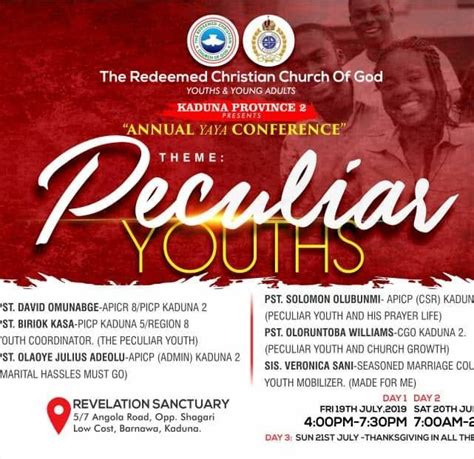Rccg Yay Kd Province 2