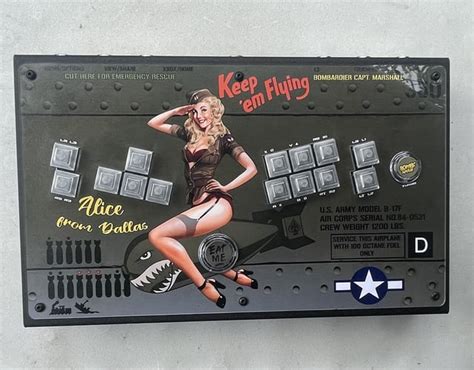 Military 14” Afs W Custom Layout Commissioned Build Rfightsticks