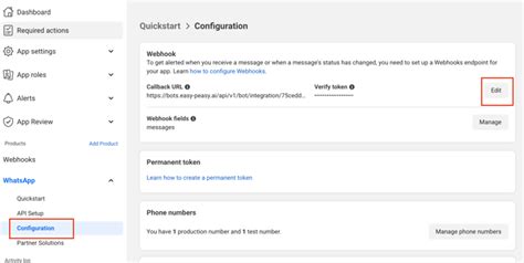 whatsapp integration easy peasy ai