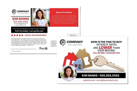Low Interest Rates Postcard Templates By Wise Pelican