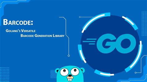 Barcode Golangs Versatile Barcode Generation Library