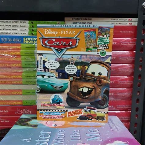 Jual Majalah Original Disney Pixar Car No 35 English Bekas Tanpa Poster