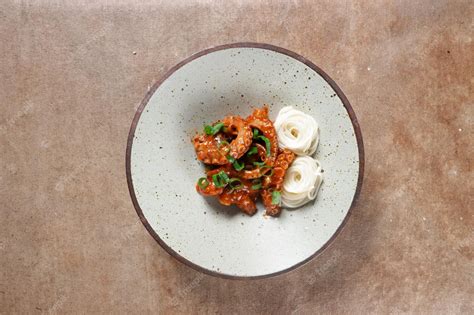 Premium Photo Korean Food Nakji Bokkeum Is Korean Traditional Seafood